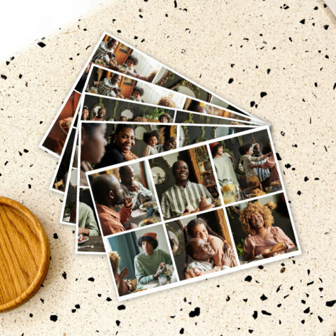 5 x A3 Collage Sheets - Photo2Print